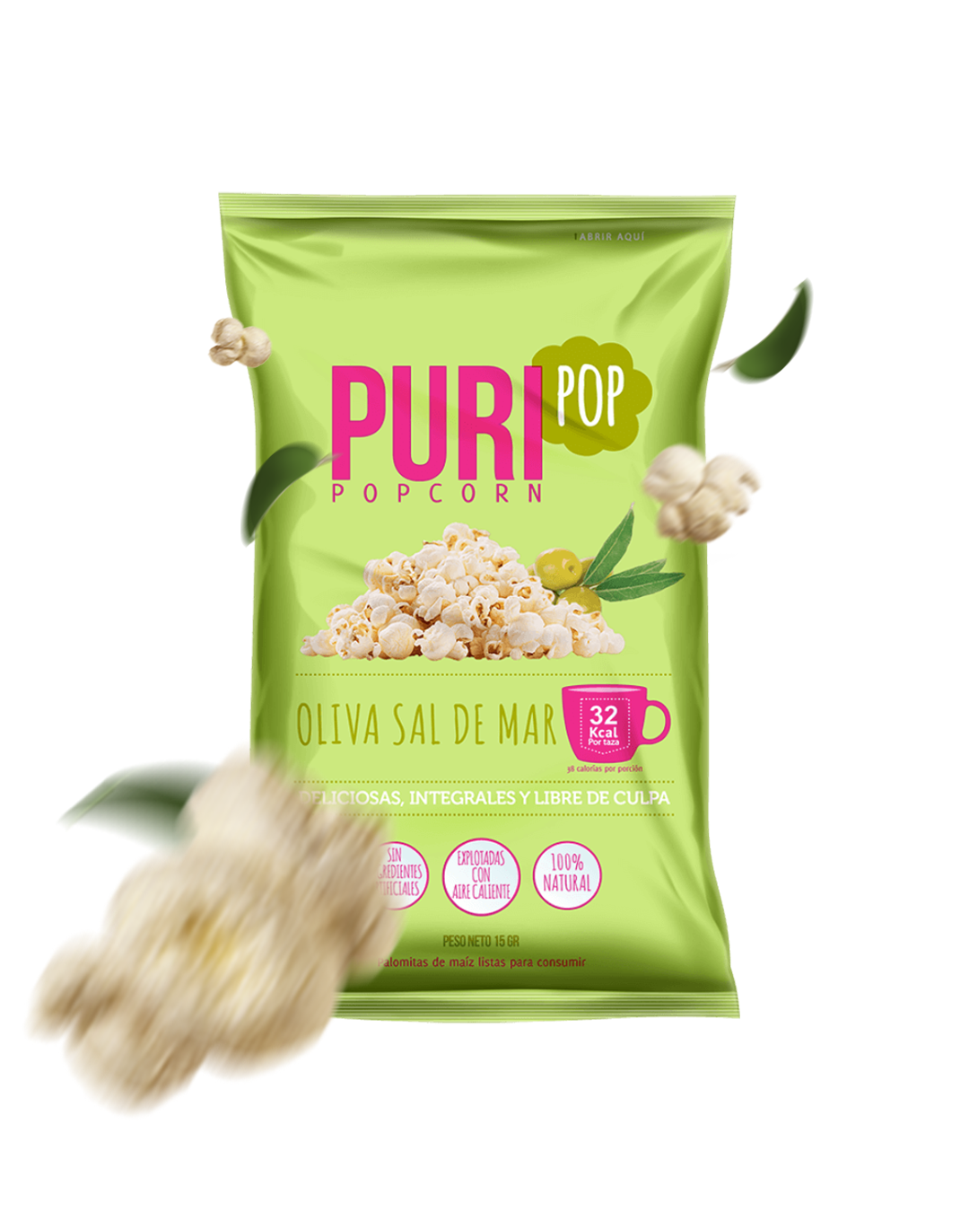 PuriPop PopCorn – Purisnacks.cl