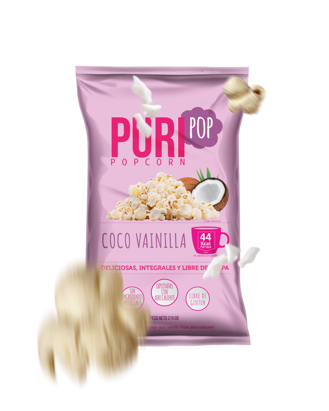 PuriPop PopCorn – Purisnacks.cl